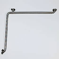 CSI Bathware Satin Stainless Steel Horizontal Angle Grab Bars (Set of 5 ...