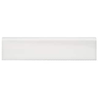Merola Tile 2x8-inch Travessa Biselada Blanco Ceramic Bullnose Trim ...