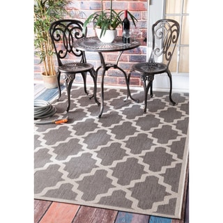 Clay Alder Colville Outdoor Moroccan Trellis Area Rug (7'6 x 10'9 ...