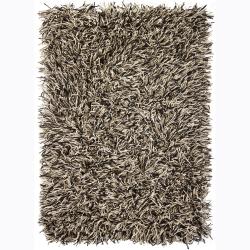 Artist's Loom Hand-woven Wool Shag Rug (2'6x7'6) - 2'6 x 7'6 - Bed Bath ...