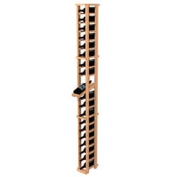 Traditional Redwood One Column Wine Rack with Display Row - Bed Bath ...