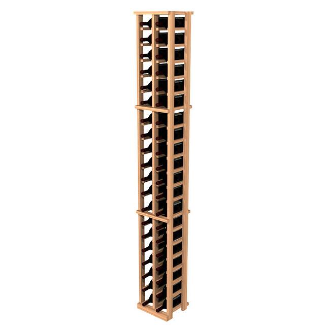 Traditional Redwood 2-Column Wine Rack - Overstock - 6831372