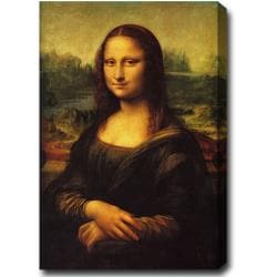 Leonardo da Vinci 'Mona Lisa' Oil on Canvas Art - Bed Bath & Beyond ...