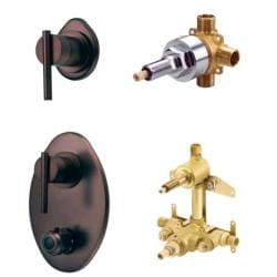 Danze Parma Shower/ 4-port Diverter Valve with Trim Set - Bed Bath ...