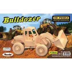 3D 63-piece Bulldozer Jigsaw Puzzle - Bed Bath & Beyond - 6962829