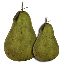 Resin Pear Set of Two - Bed Bath & Beyond - 6996393