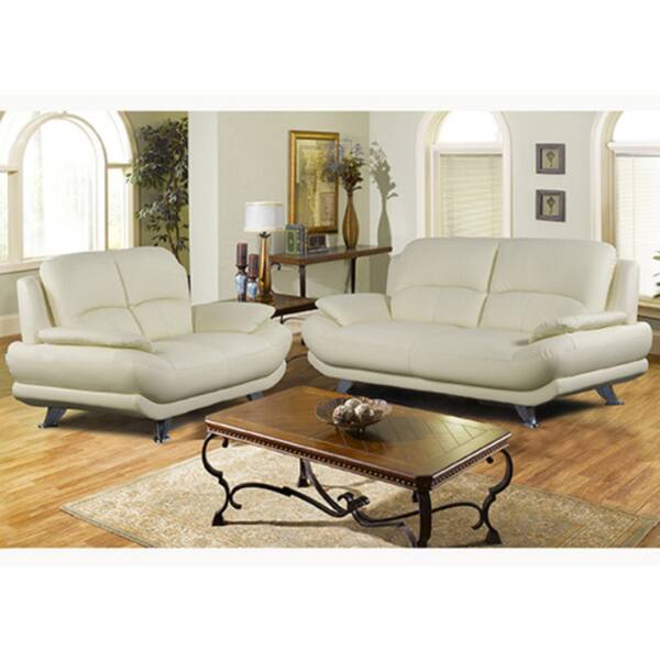 Alice Ivory Loveseat - Bed Bath & Beyond - 7025501