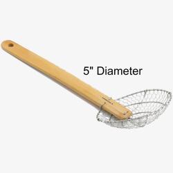 Stainless Steel 5-inch Asian Spider Wire/ Bamboo Strainer - Bed Bath ...