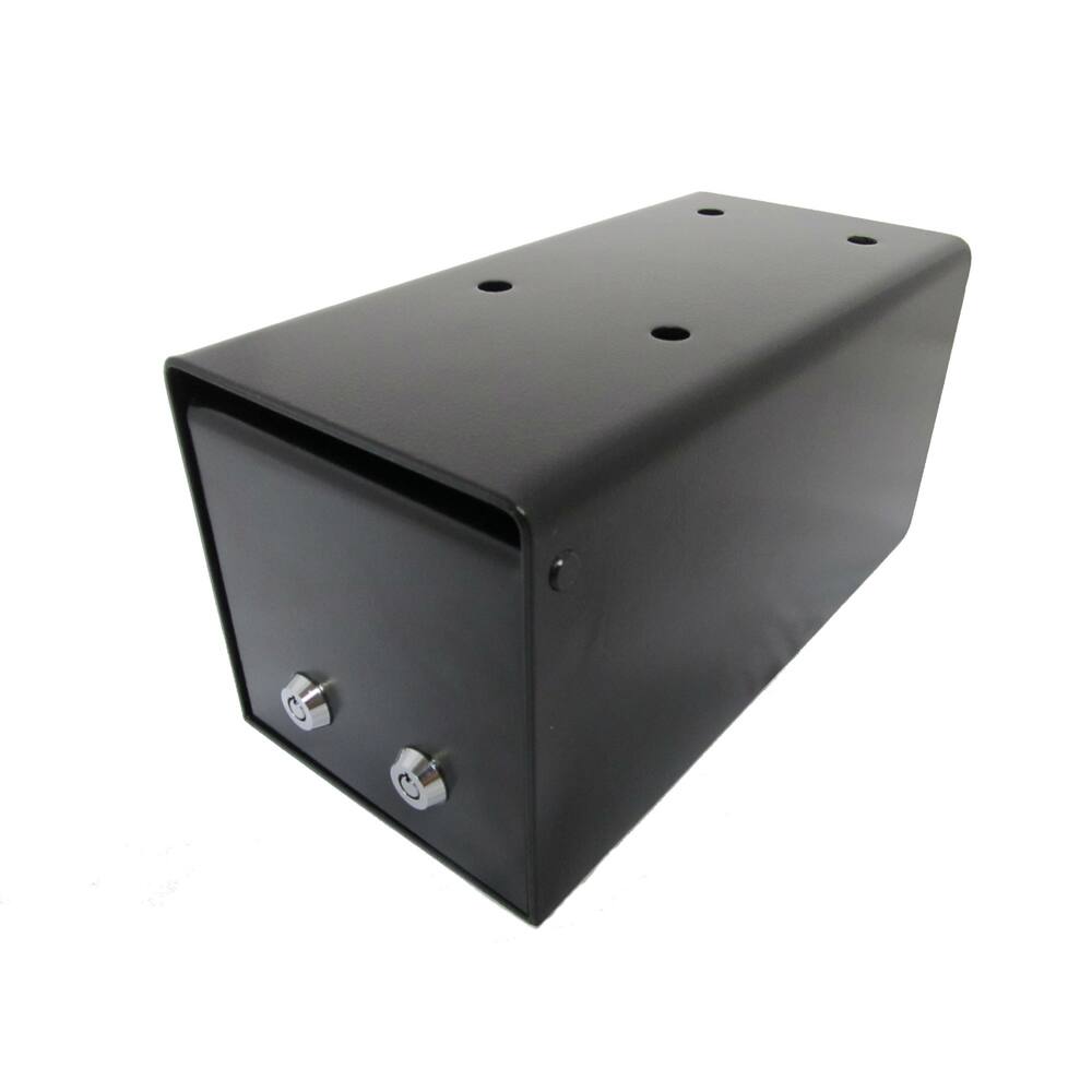 Small Under Counter Drop Box Depository Safe with 2 Key Lock ...