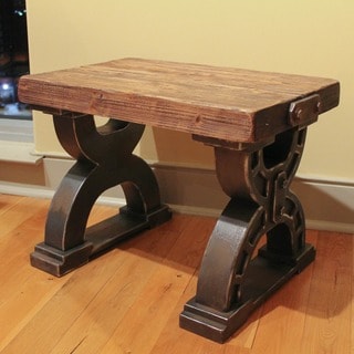 Rustic Forge Double-Horseshoe Large Stool - Bed Bath & Beyond - 7233802