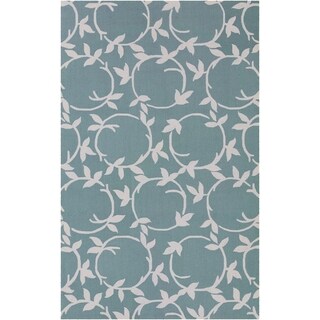 Country Living Hand-hooked Kent Green Floral Wool Rug (2' x 2'9) - Bed ...