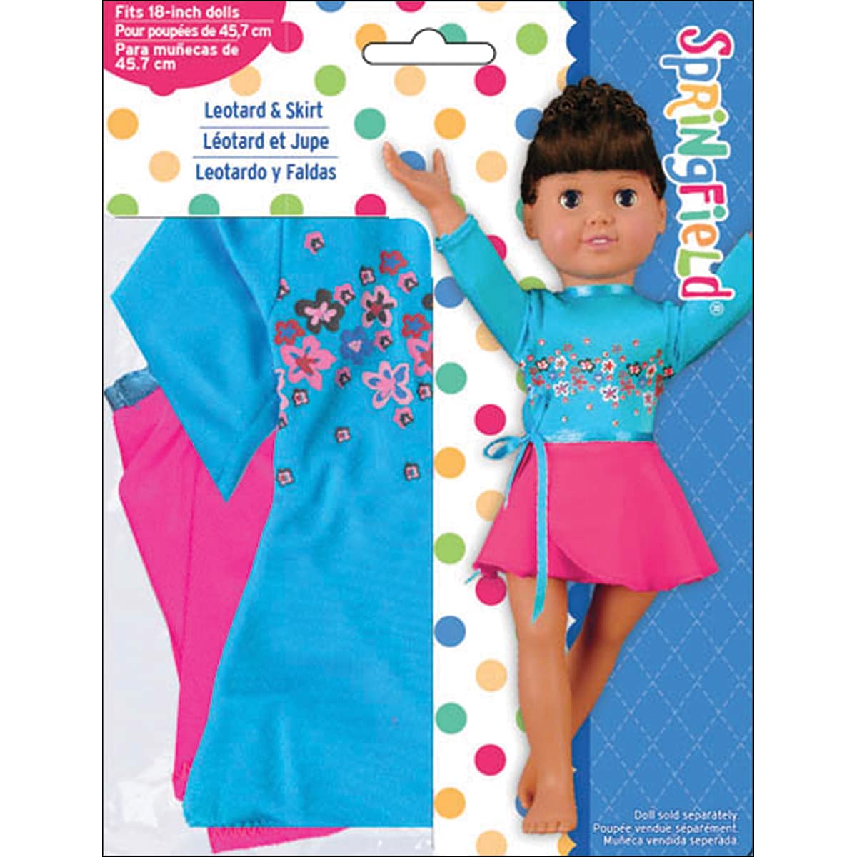 Springfield Collection Pink/Blue Leotard and Skirt - Bed Bath & Beyond ...