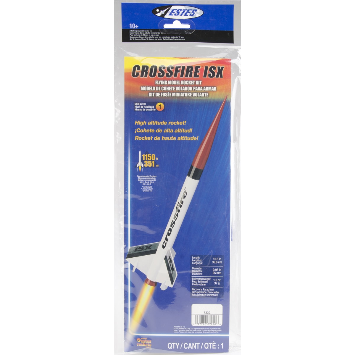 Crossfire ISX Estes Rocket Kit - Bed Bath & Beyond - 7281055