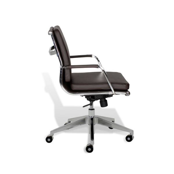 Jesper Office Commercial Grade Brown Modern Office Chair - Bed Bath ...