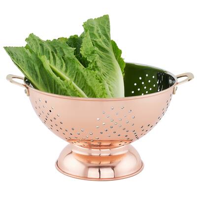 Old Dutch Decor Copper Colander - Overstock - 7298302