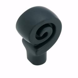 Amerock Flat Black SwirlZ Question Mark Knobs (Pack of 10) - Bed Bath ...