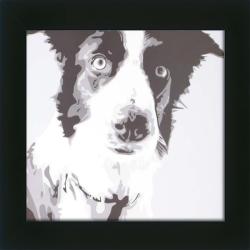 Emily Burrowes 'Collie' Framed Wall Art - Bed Bath & Beyond - 5569639