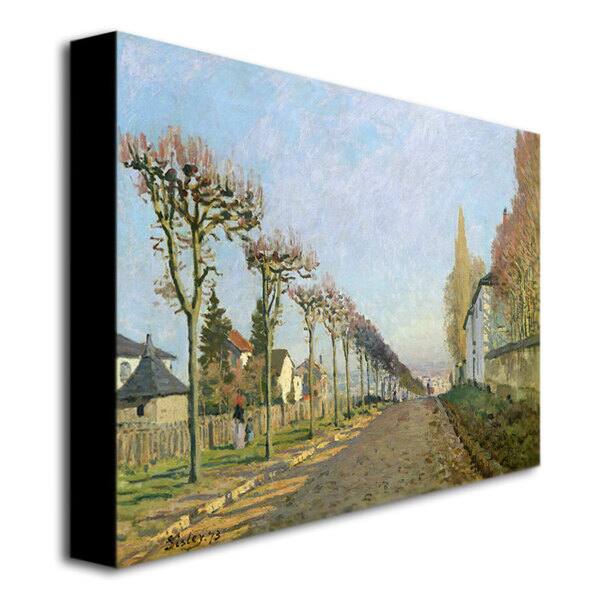 Alfred Sisley 'Rue de la machine Louveciennes 1873' Art - Multi - Bed ...