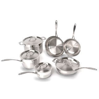 BergHOFF 'Earthchef' Professional Copper Clad 10-piece Cookware set ...