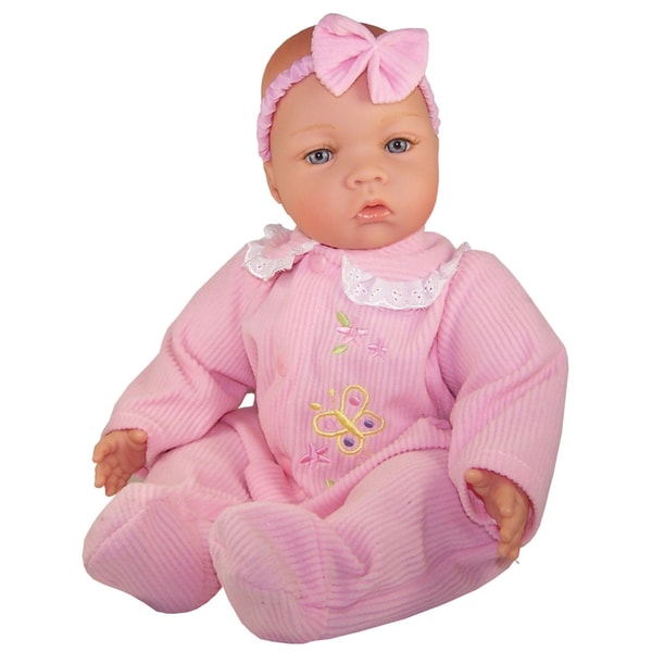 Victoria 18-inch Baby Doll - Free Shipping Today - Overstock.com - 14819223
