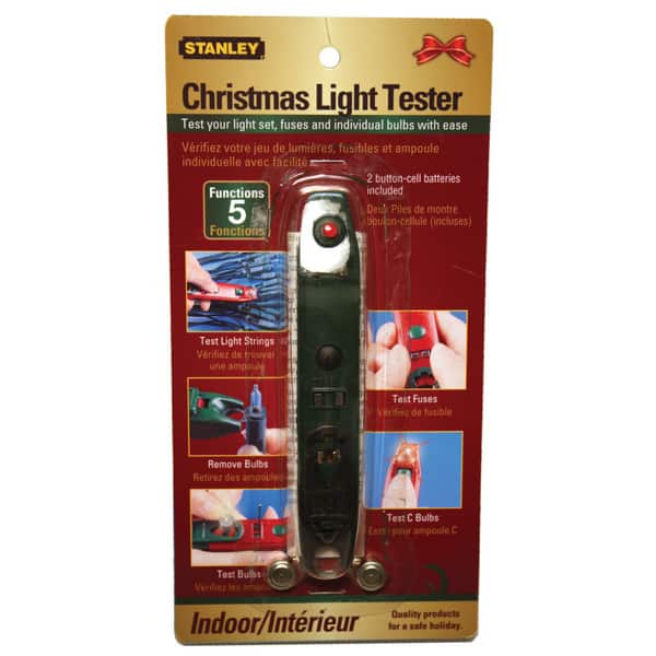 Electrical Christmas Light Tester - Bed Bath & Beyond - 7378512