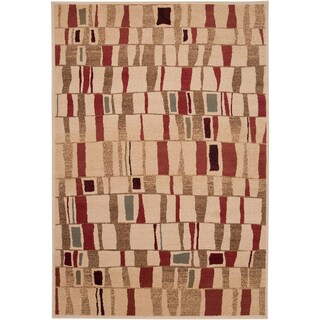 Colville Abstract Squares Plush Rug - Bed Bath & Beyond - 7378767