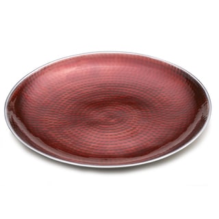 Towle Hammersmith Ruby Red Round Serving Platter - Bed Bath & Beyond ...