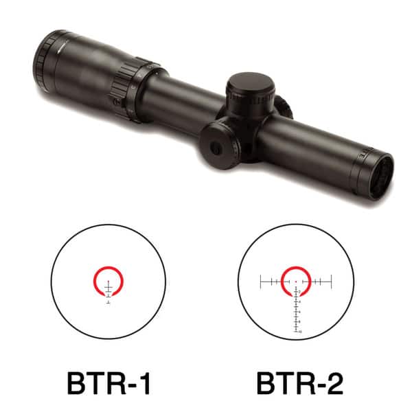 Bushnell Elite Tactical 1-6.5x24mm Matte Black Tactical Rifle Scope ...