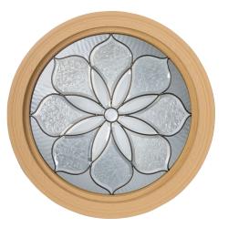 Century Primed Fixed Perennial Design Round Window - Bed Bath & Beyond ...