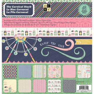 DCWV 'Carnival' 48-sheet Paper Stack (12x12) - Bed Bath & Beyond - 7501627