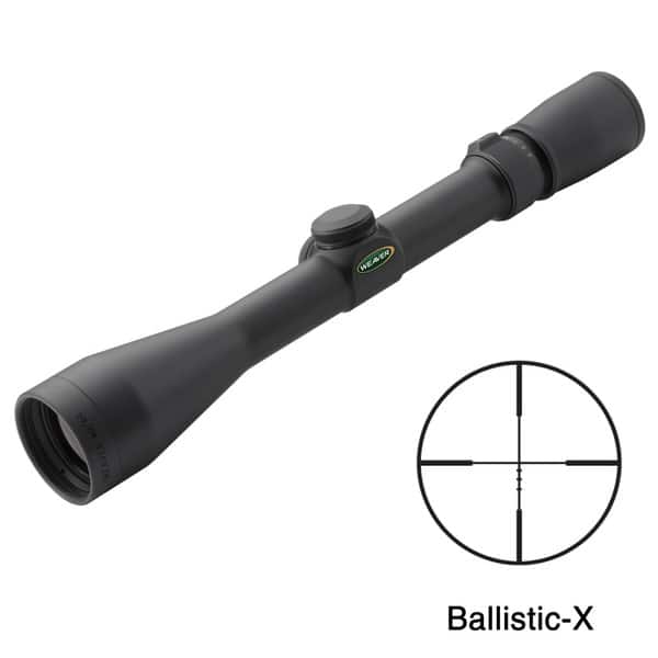 Weaver 40/ 44 Series 3-9x40mm Ballistic-X Reticle Rifle Scope - Bed ...