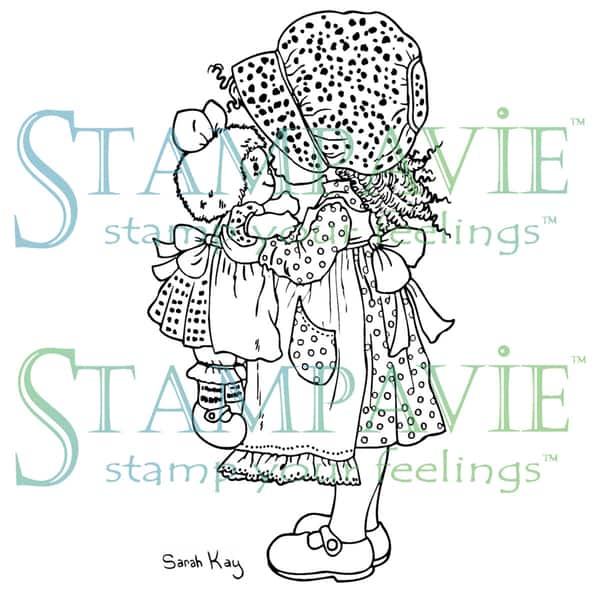 Stampavie Sarah Kay Clear Stamp-Best Friends Forever - Bed Bath ...