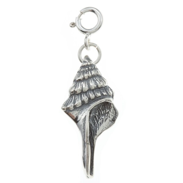 Sterling Silver Conch Shell Charm - Free Shipping On Orders Over $45 ...