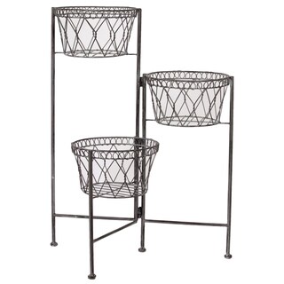 Urban Trends Collection 3-tier Metal Baskets - Bed Bath & Beyond - 7531417