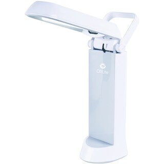 Ott-Lite Folding Task Lamp-White - Bed Bath & Beyond - 7541205