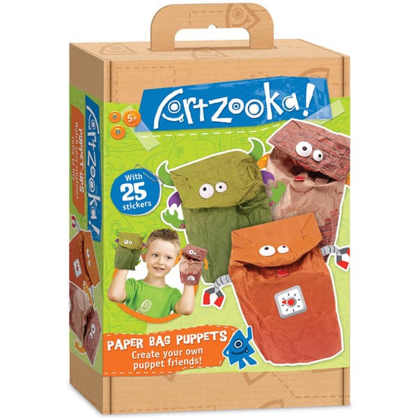 Paper Bag Puppets Kit- - Bed Bath & Beyond - 7541352