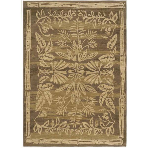 Tommy Bahama Island Batik Olive Rug - 2'6" x 11'5" - Bed Bath & Beyond ...