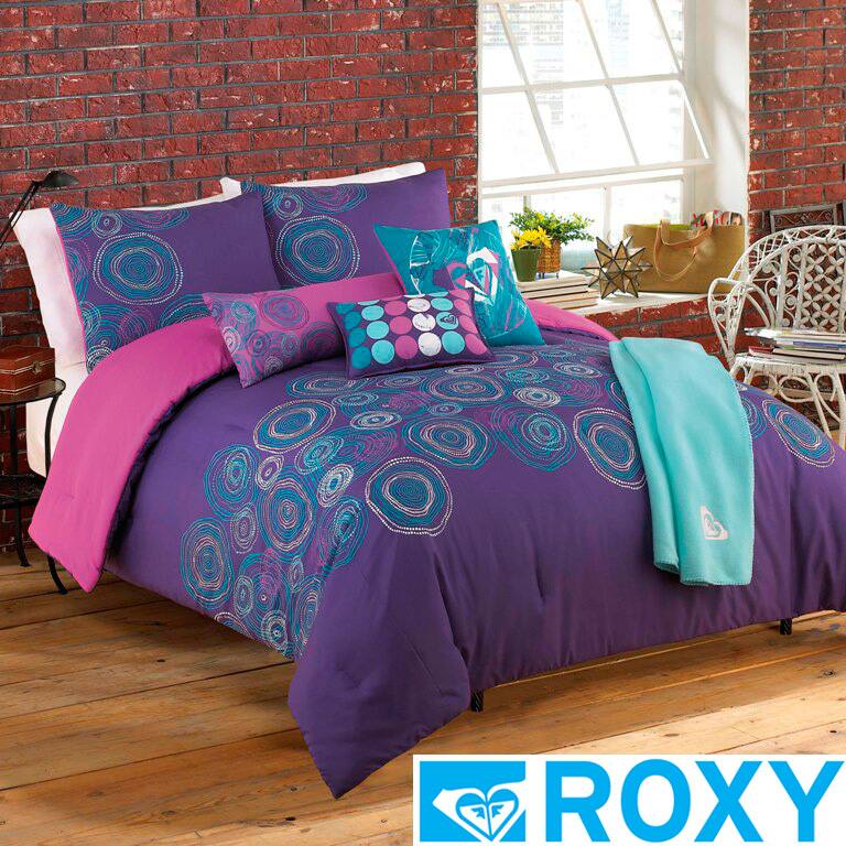 Roxy Caroline 5-piece Comforter Set with Body Pillow and Throw ...