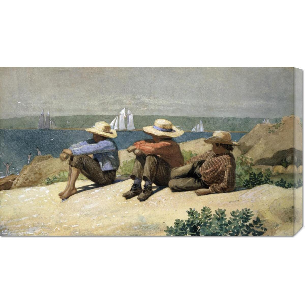 Winslow Homer 'Storm' Canvas Art - Bed Bath & Beyond - 4858942