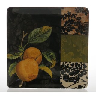 Certified International 'Damask Fruit' Square Platter - Bed Bath ...