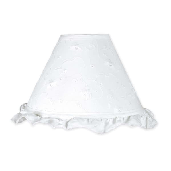 Sweet JoJo Designs White Eyelet Lamp Shade - Bed Bath & Beyond - 7599854