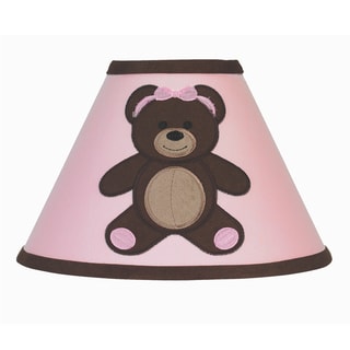 Sweet JoJo Designs Pink Teddy Bear Lamp Shade - Bed Bath & Beyond - 7600100