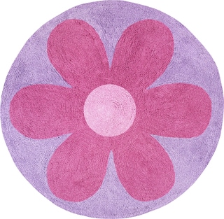 Sweet JoJo Designs Danielle's Daisies Cotton Floor Rug - Bed Bath ...
