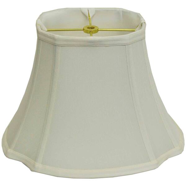 Oval Cut-corner Silk Lamp Shade - 10