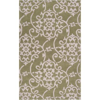 Hand-tufted Teima2 Turtle Green Area Rug - 9' x 13'/Surplus - Bed Bath ...
