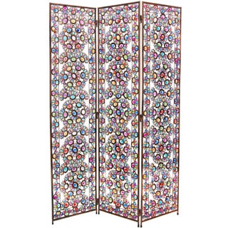 Tall Winter and Spring 5.5-foot Jeweled Room Divider (China) - Bed Bath ...