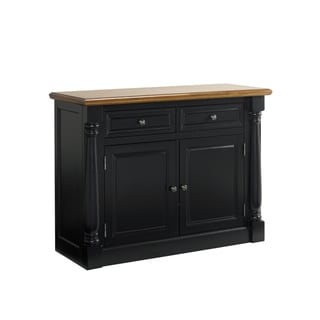 Monarch Oak/Black Buffet by Home Styles - Bed Bath & Beyond - 7637849