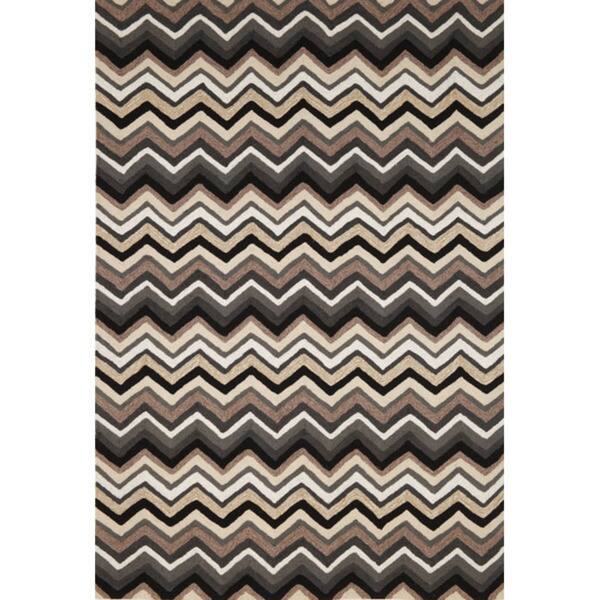 Chevron Outdoor Rug (5' x 7'6) - Bed Bath & Beyond - 7642540