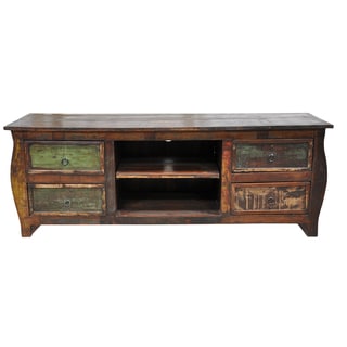 Kosas Home Samara 4-drawer Plasma Reclaimed Wood Multi-color ...