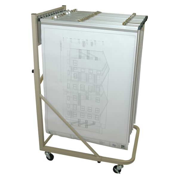 Adir Vertical Blueprint File Rolling Stand - 15063746 - Overstock.com ...